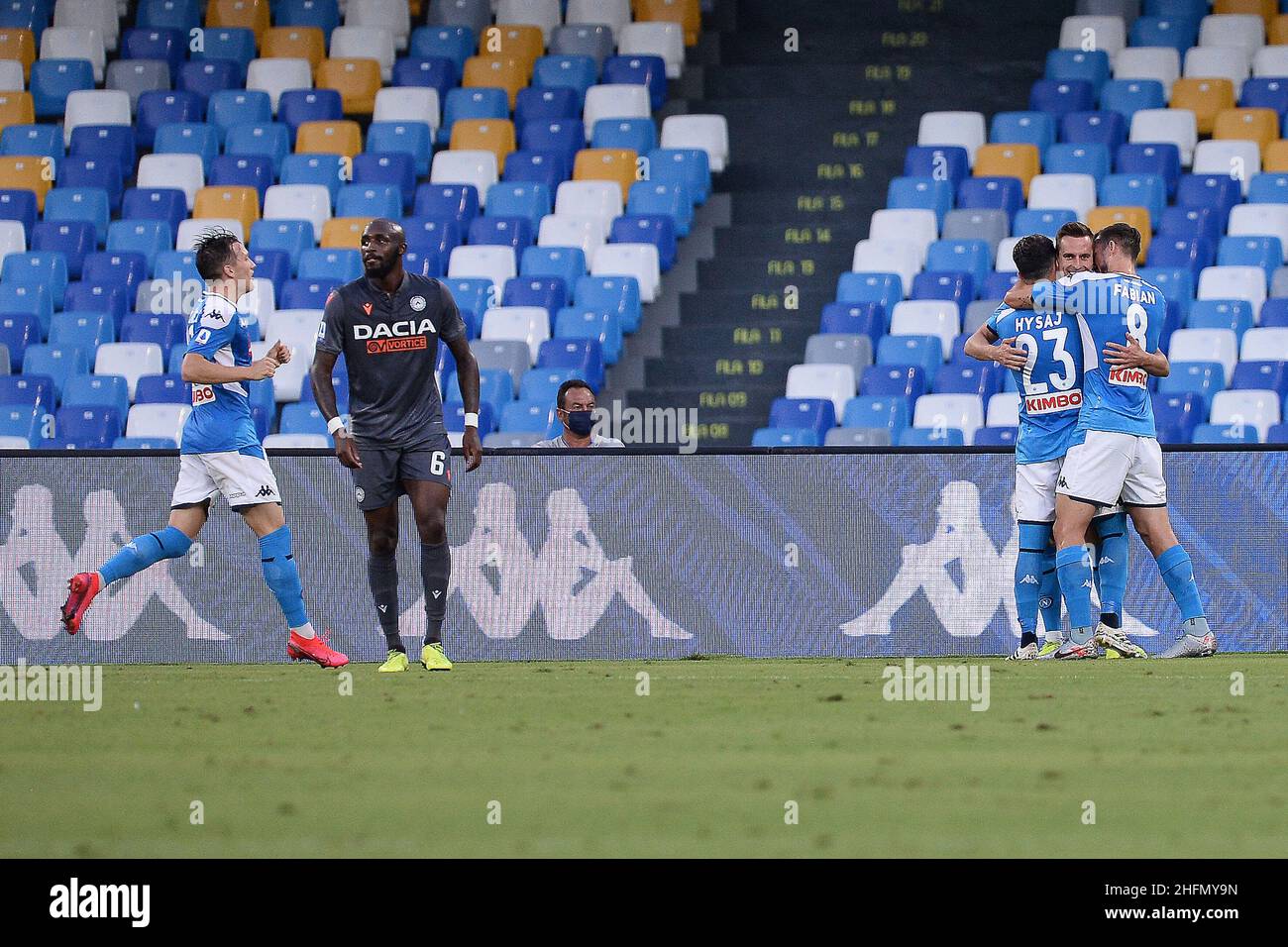 San paolo stadium esulta hi-res stock photography and images - Alamy
