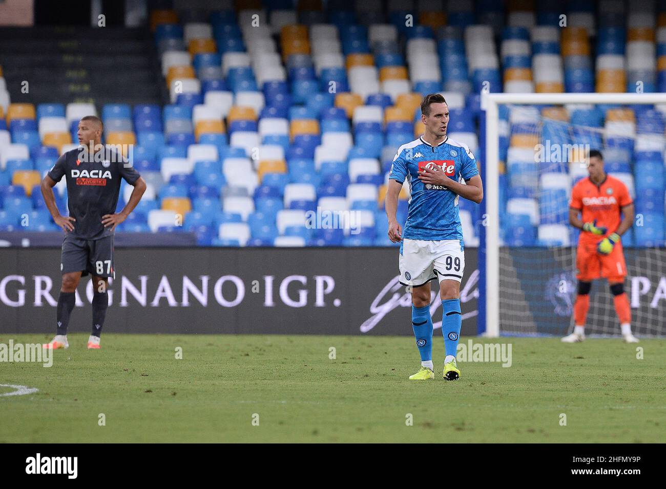 San paolo stadium esulta hi-res stock photography and images - Alamy