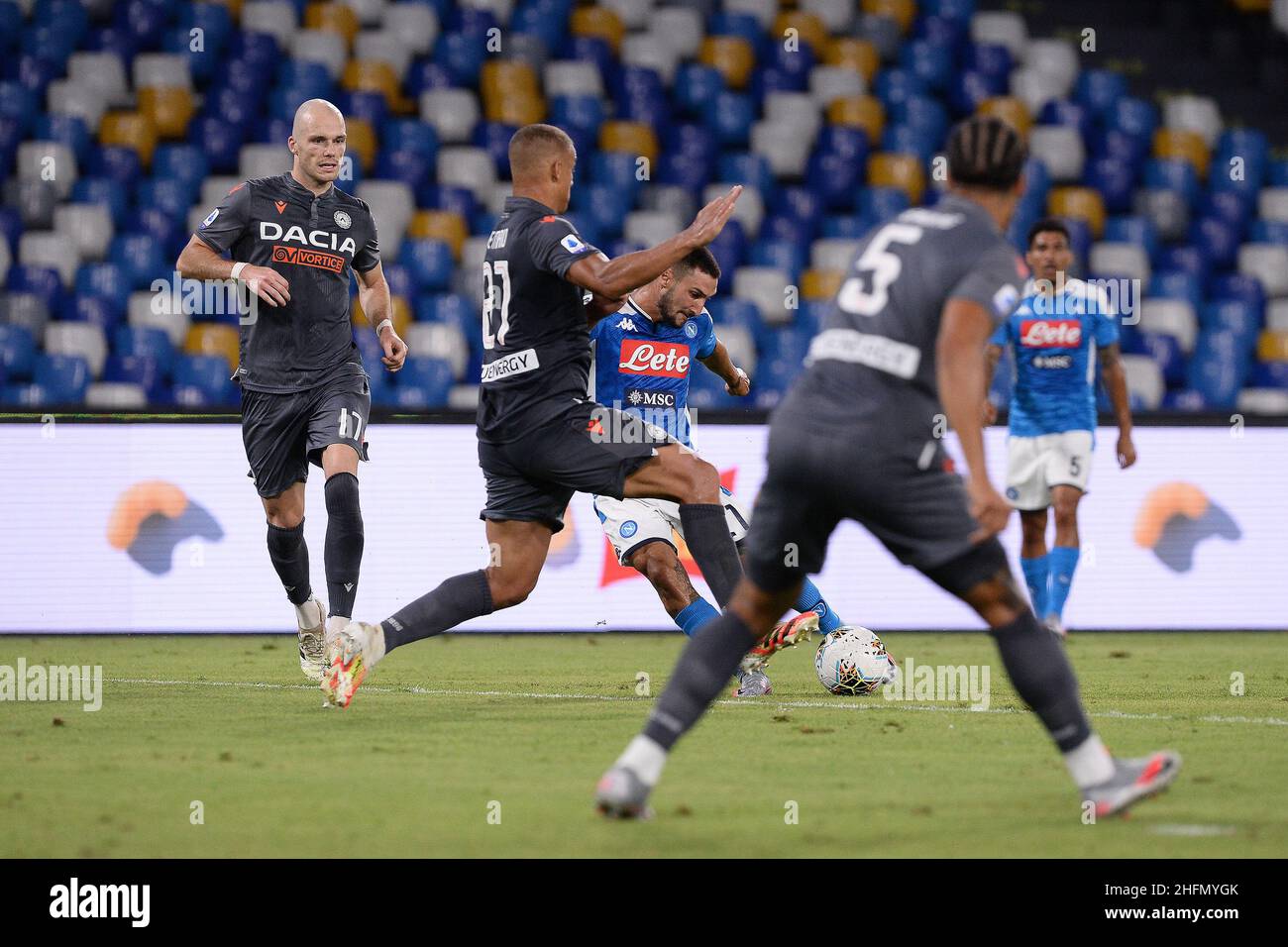 San paolo stadium goal hi-res stock photography and images - Alamy