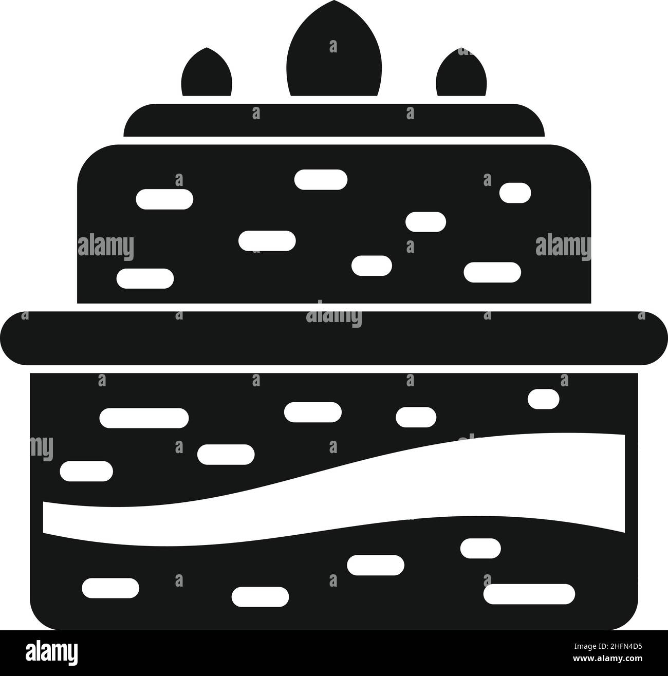 Cupcake fire sweet food Black and White Stock Photos & Images - Alamy