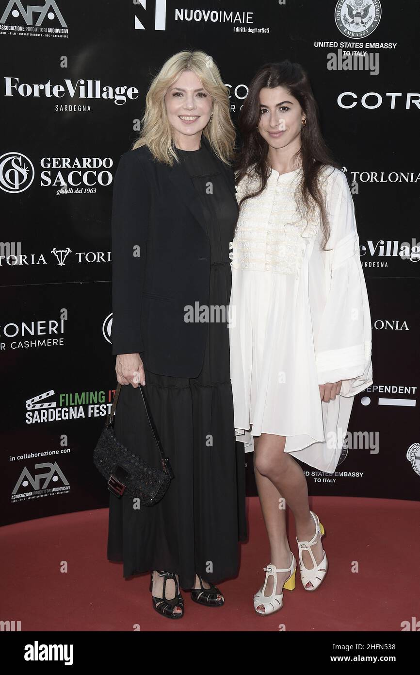 call "Filming Italy Sardegna Festival" - 3a edizione - Day 5. Nella foto:Benedicta Boccoli and ...