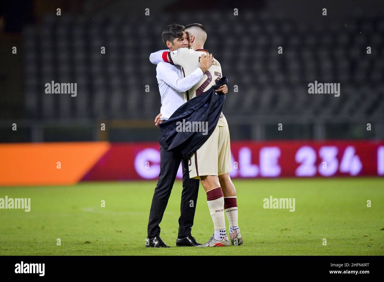 Fabio Rossi/AS Roma/LaPresse 29/07/2020 Turin (Italy) Sport Soccer ...