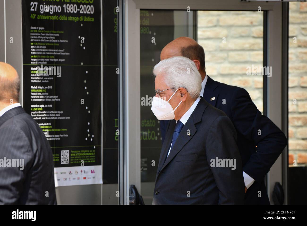 Massimo Paolone/LaPresse July 30, 2020 Bologna, Italy news Visit to the ...