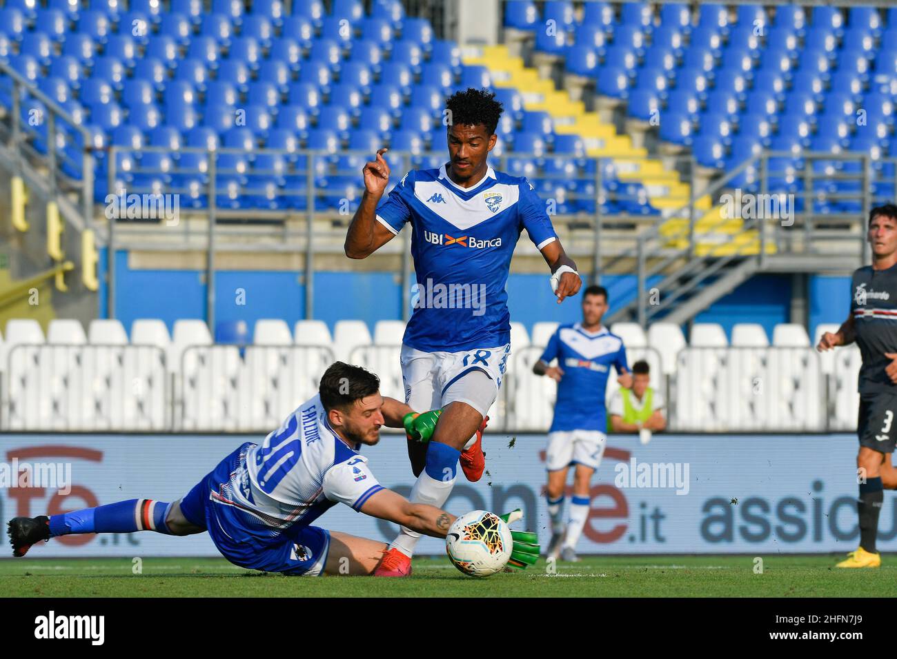 Gianluca Checchi/LaPresse 01 08 2020 Brescia (Italia) Sport Soccer ...