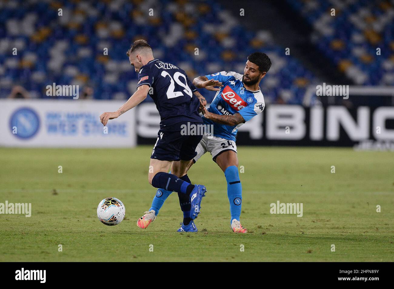 Cafaro/LaPresse August 1, 2020 Naples, Italy sport soccer Napoli vs ...