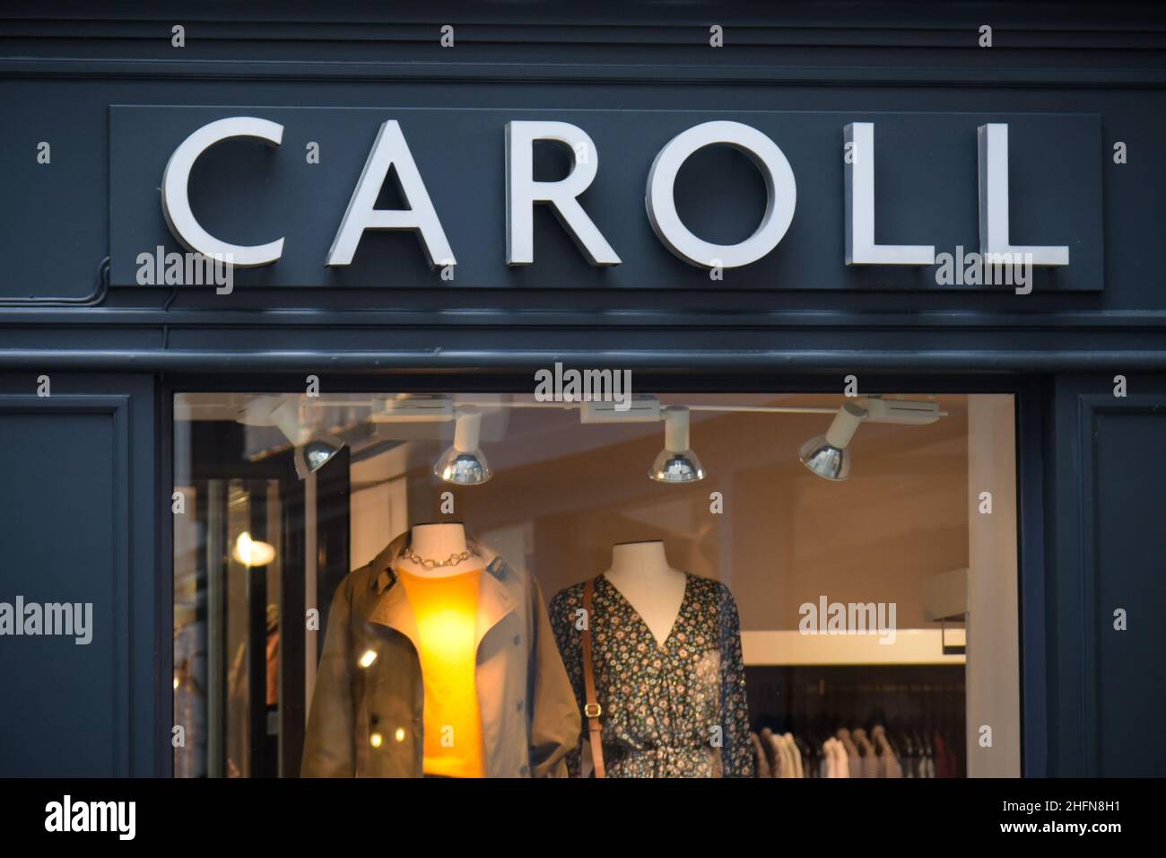 Caroll logo hi-res stock photography and images - Alamy