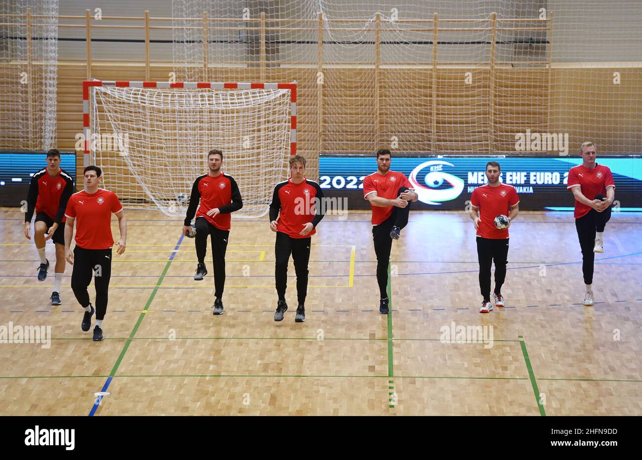 Bratislava, Slovakia. 17th Jan, 2022. Handball, European Championship ...