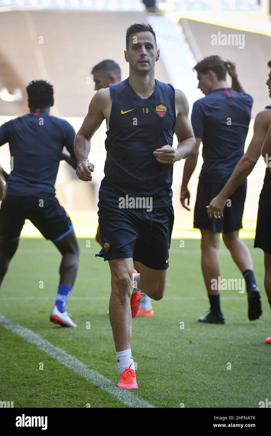 Fabio Rossi/AS Roma/LaPresse 05/08/2020 Duisburg (D) Training session ...