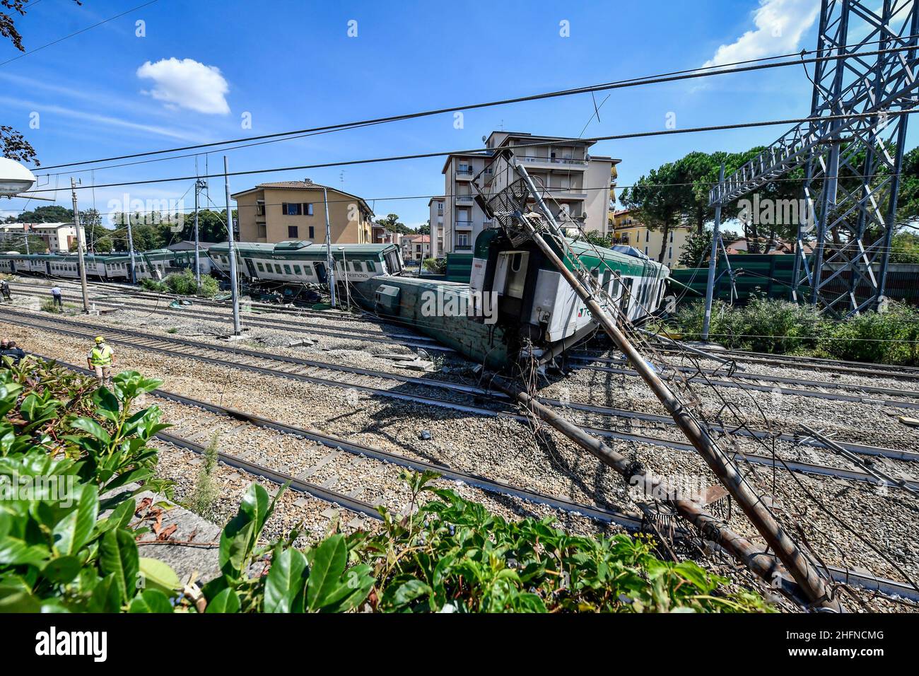 Claudio Furlan - LaPresse 19 August 2020 Carnate (Italy) news Trenord ...
