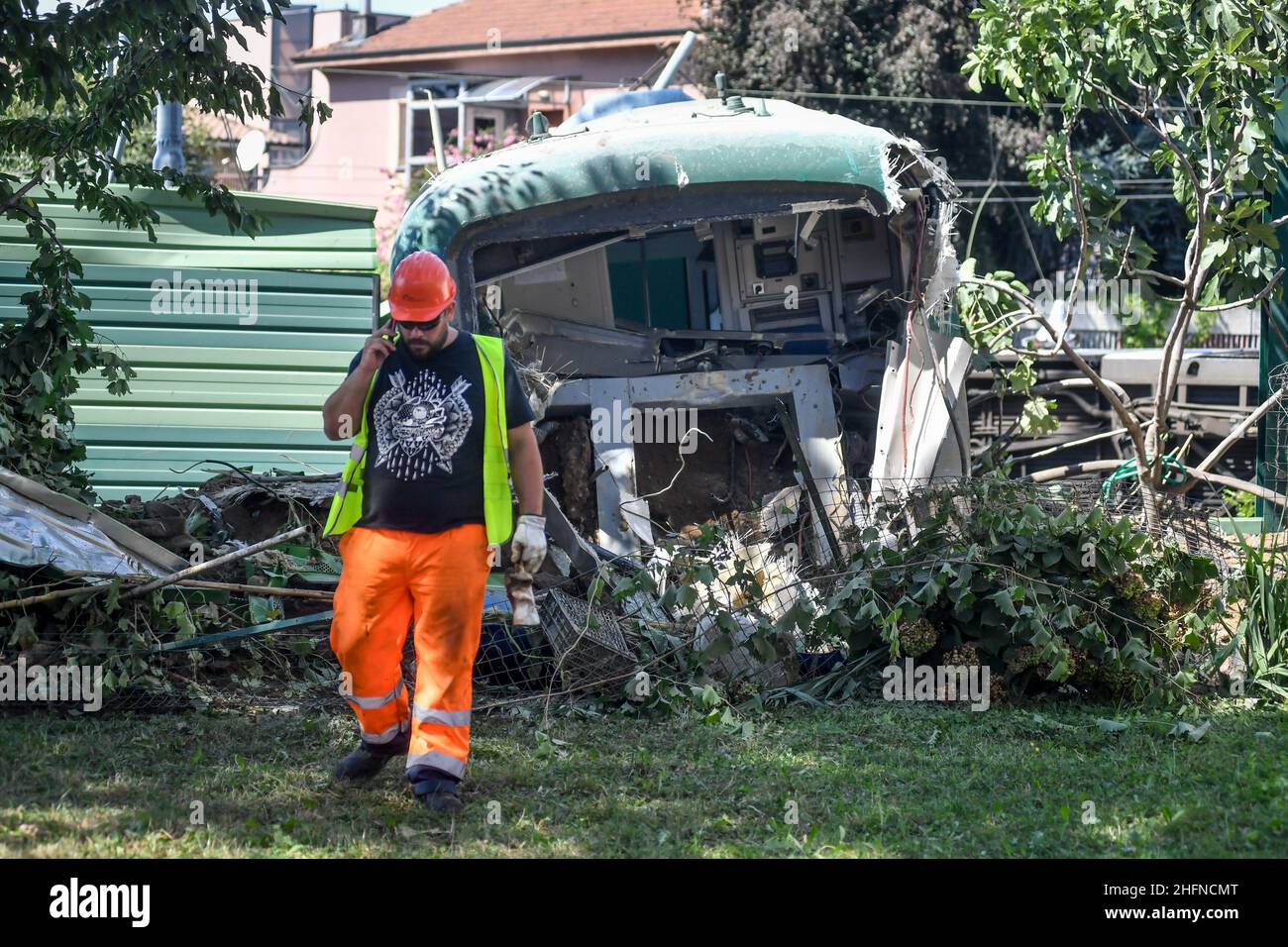 Claudio Furlan - LaPresse 19 August 2020 Carnate (Italy) news Trenord ...