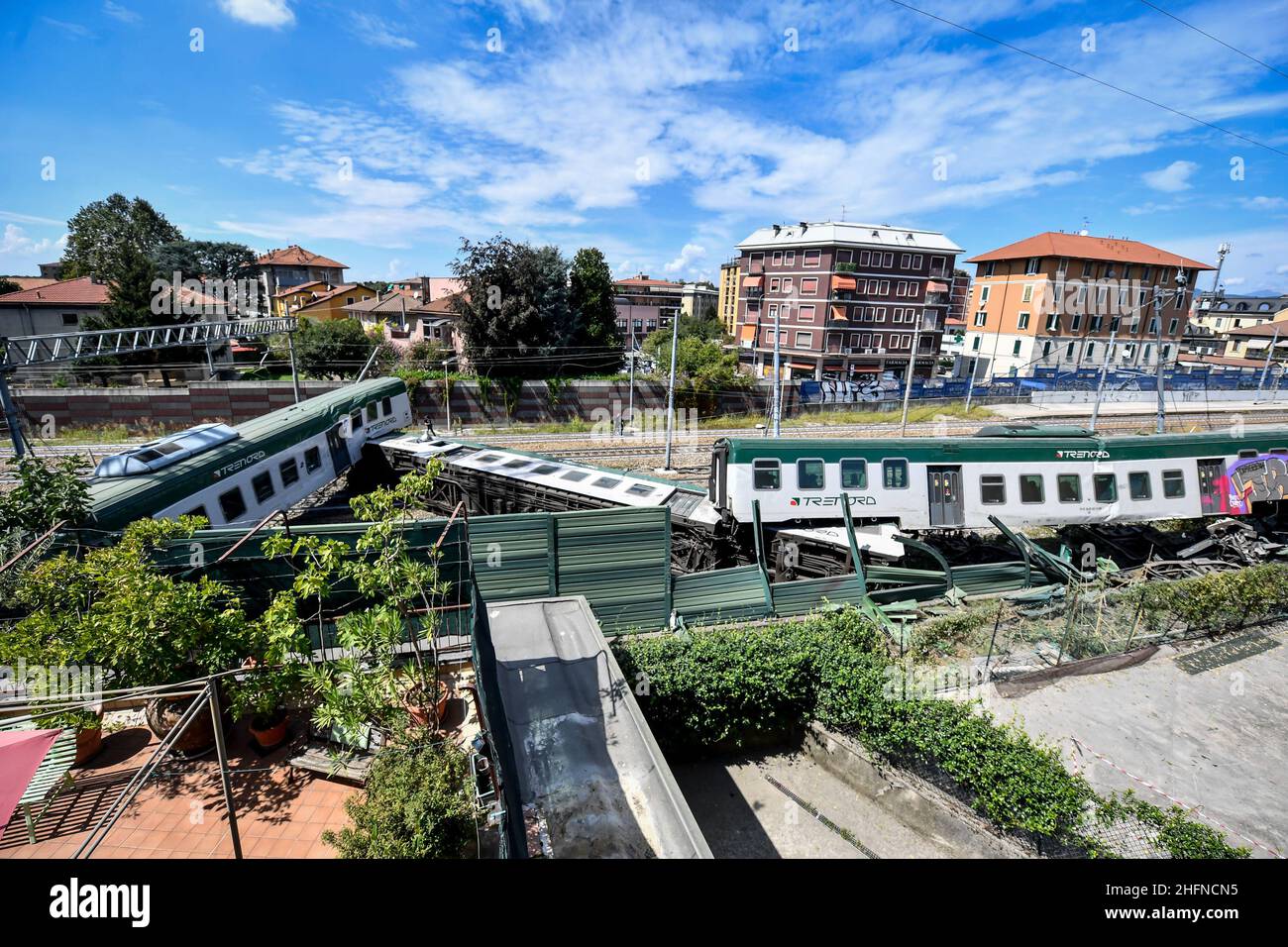 Claudio Furlan - LaPresse 19 August 2020 Carnate (Italy) news Trenord ...