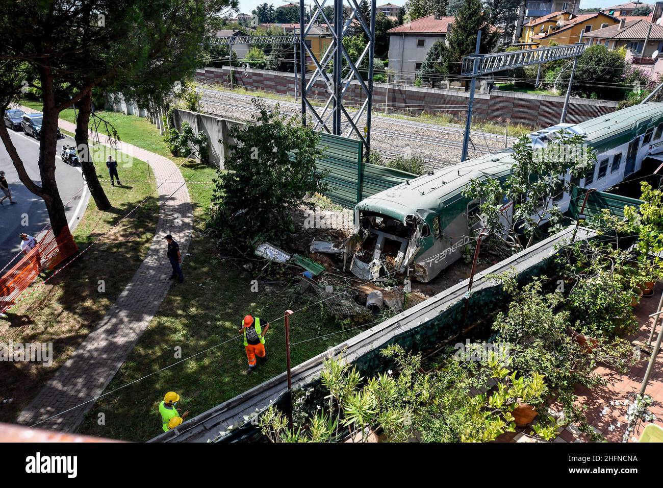 Claudio Furlan - LaPresse 19 August 2020 Carnate (Italy) news Trenord ...