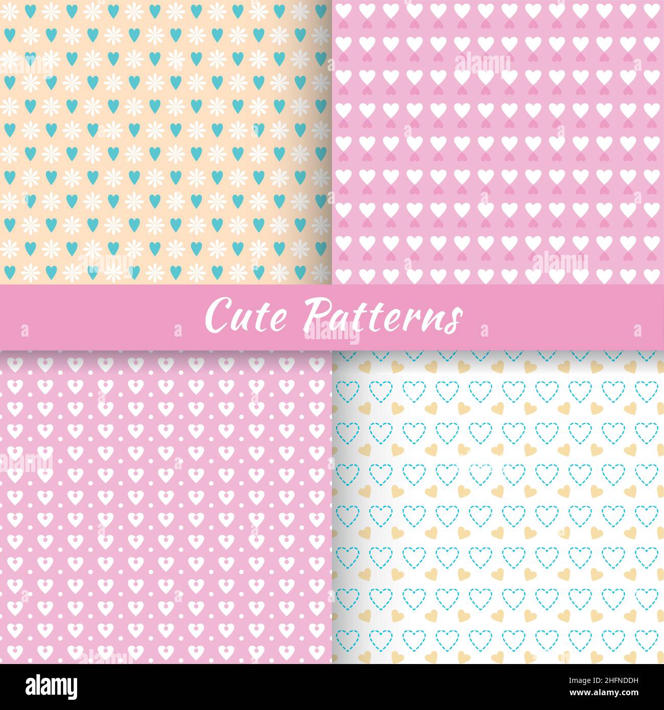 Cute patterns hi-res stock photography and images - Alamy