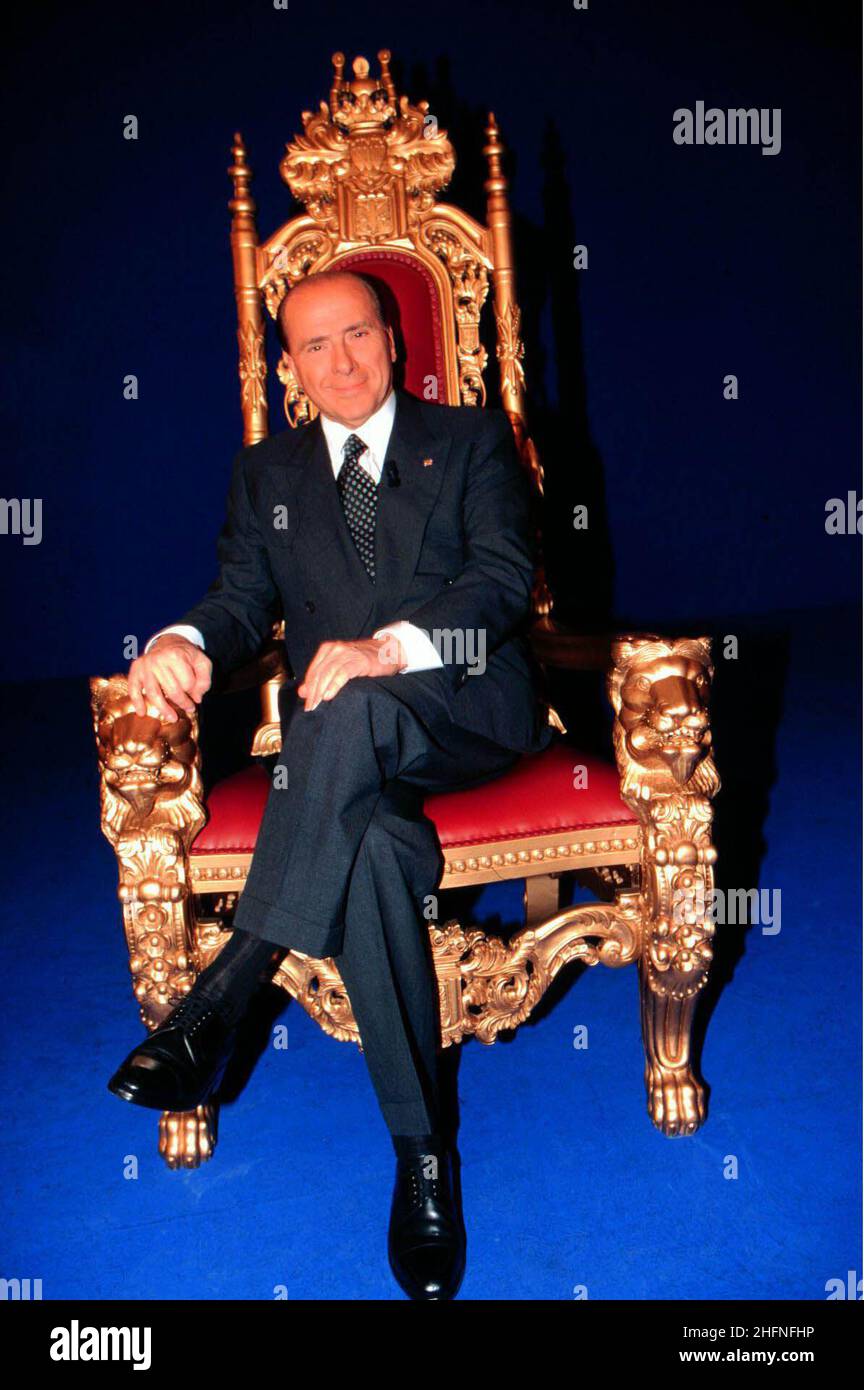 ©MARCO MERLINI / LAPRESSE FOTO D'ARCHIVIO POLITICA NELLA FOTO : SILVIO ...