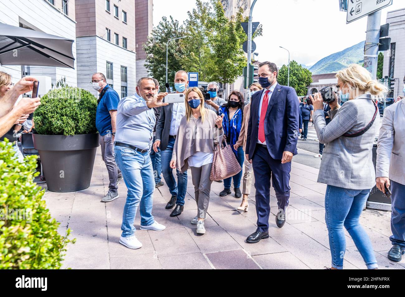 Foto Matteo Groppo/LaPresse 03 settembre 2020 Bolzano, Italia politica ...