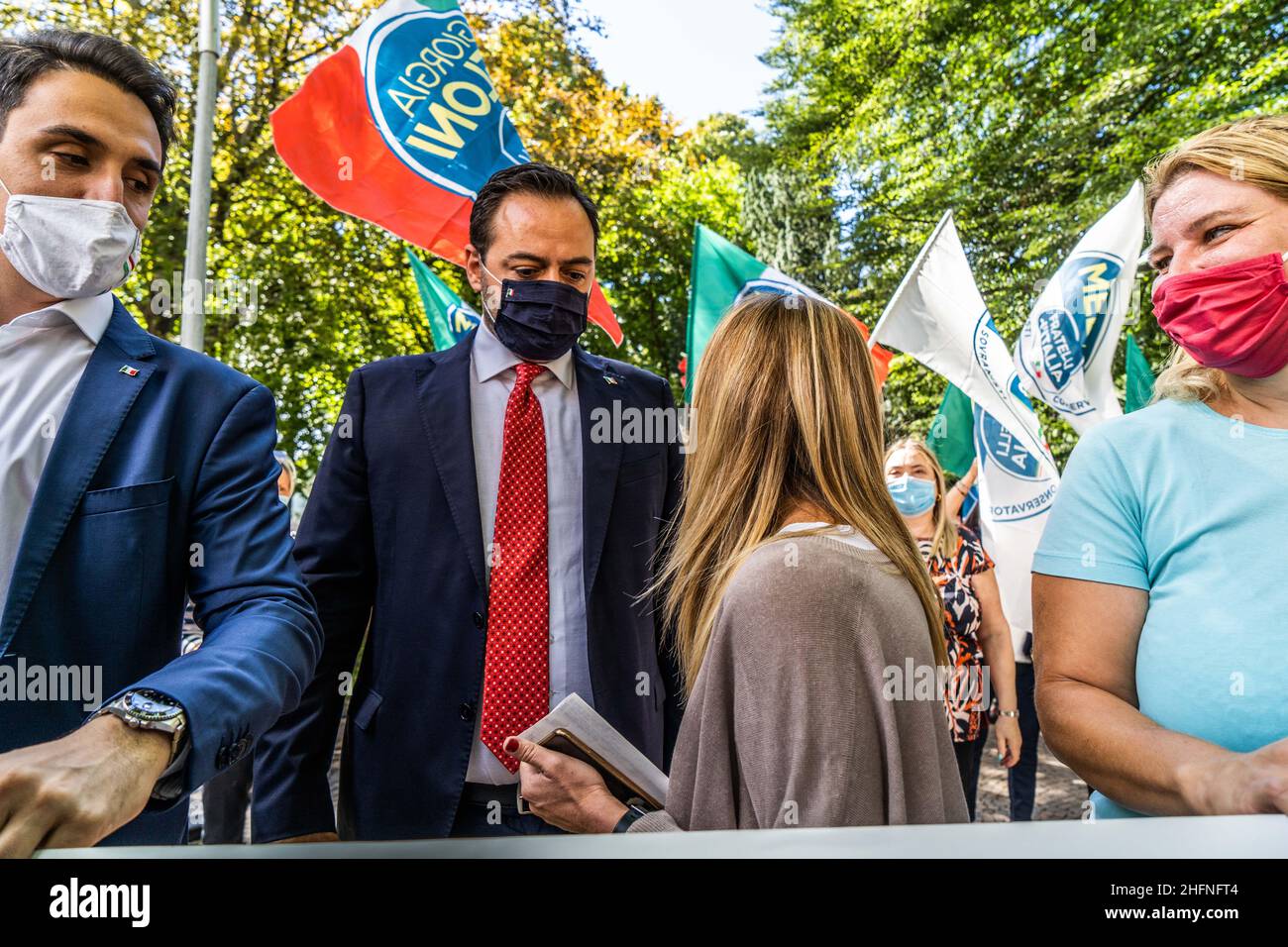 Foto Matteo Groppo/LaPresse 03 settembre 2020 Bolzano, Italia politica ...