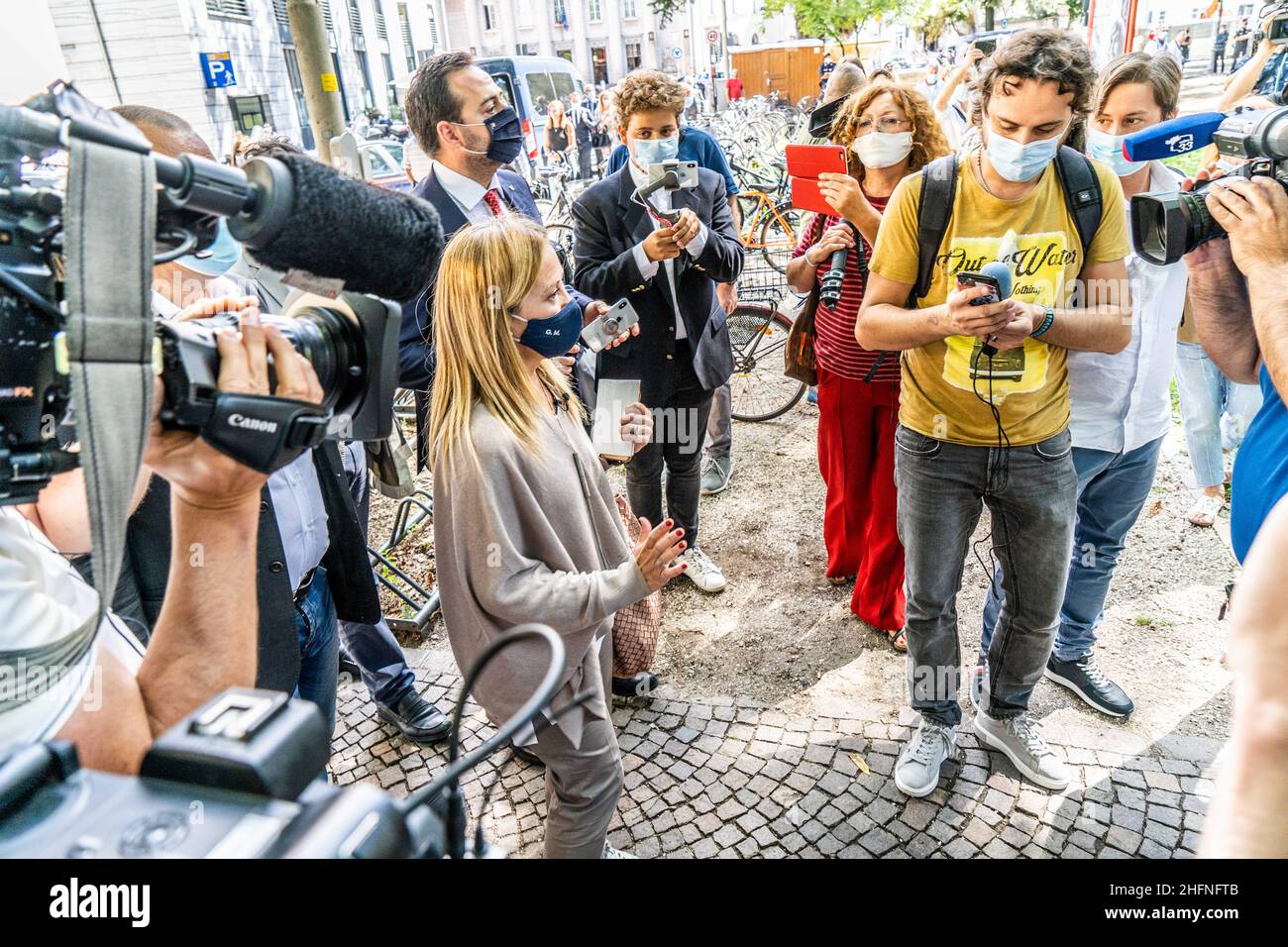 Foto Matteo Groppo/LaPresse 03 settembre 2020 Bolzano, Italia politica ...