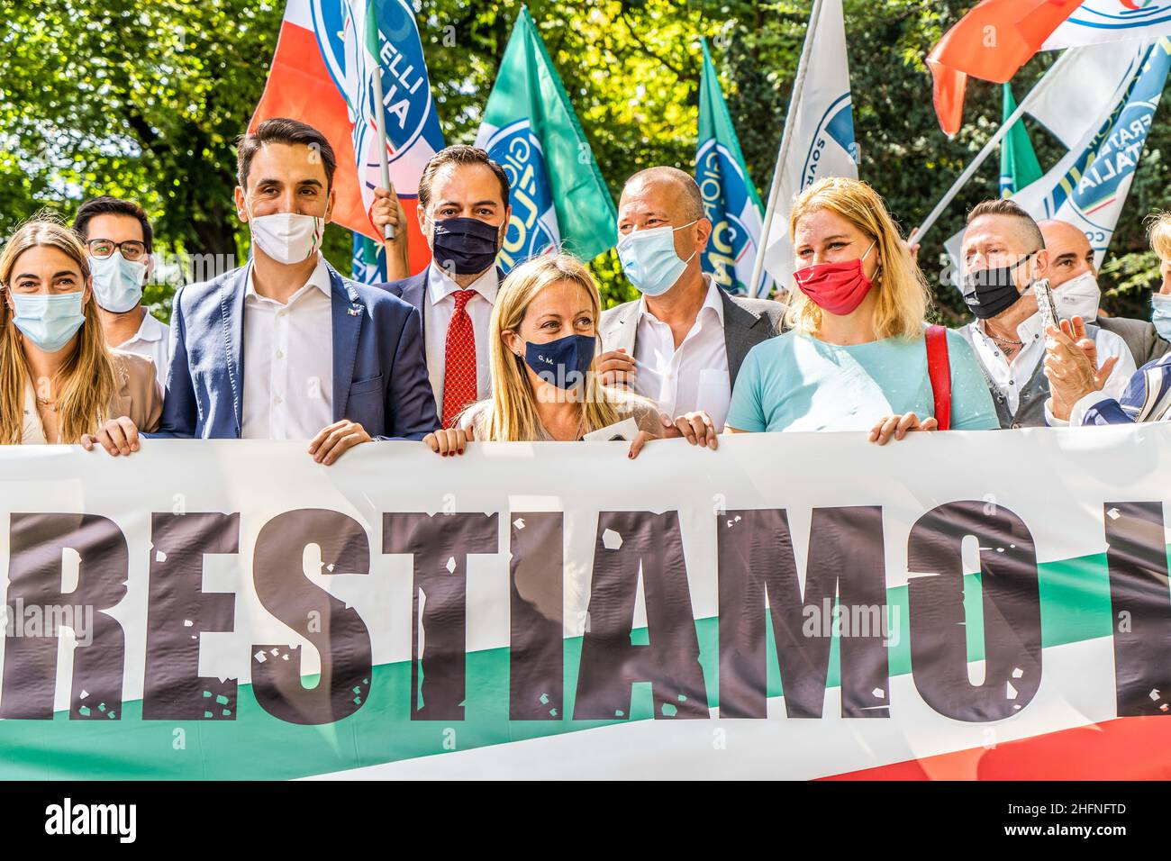 Foto Matteo Groppo/LaPresse 03 settembre 2020 Bolzano, Italia politica ...
