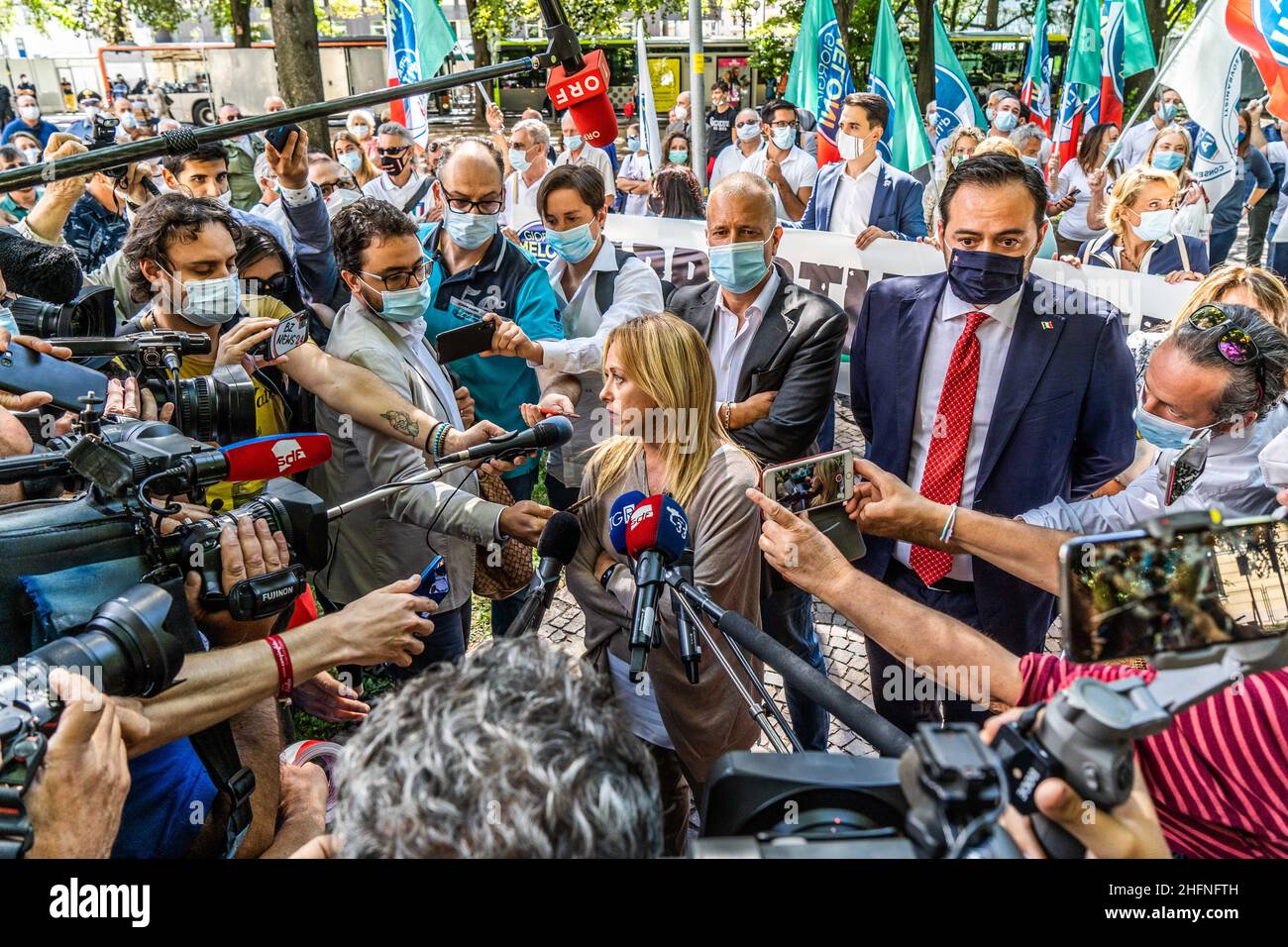 Foto Matteo Groppo/LaPresse 03 settembre 2020 Bolzano, Italia politica ...