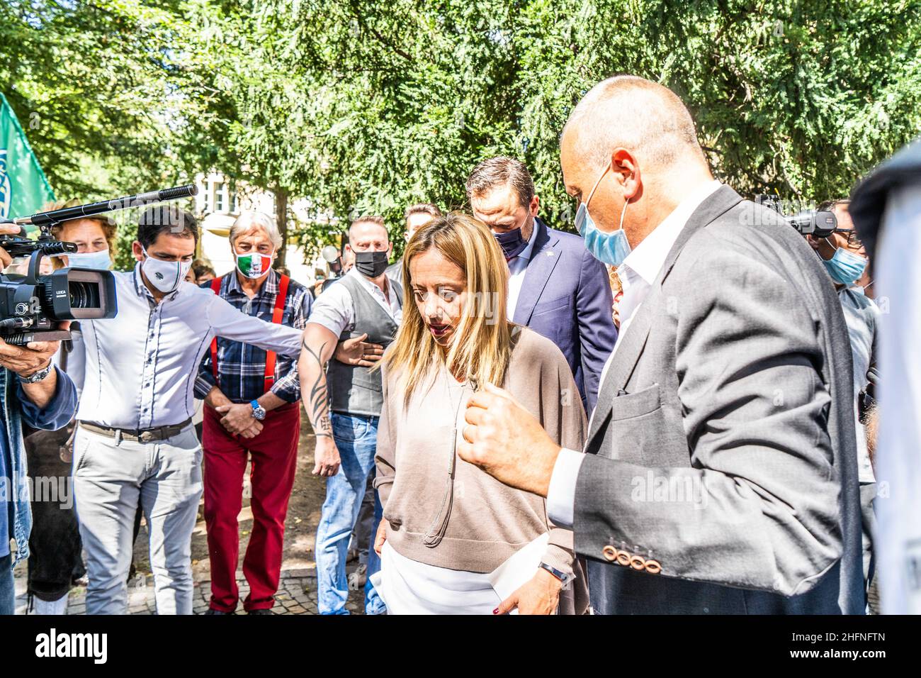 Foto Matteo Groppo/LaPresse 03 settembre 2020 Bolzano, Italia politica ...
