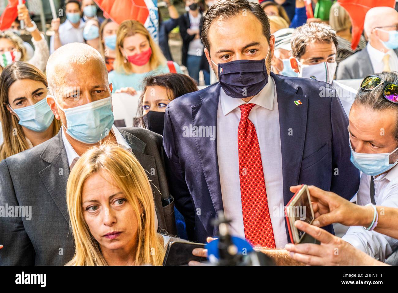 Foto Matteo Groppo/LaPresse 03 settembre 2020 Bolzano, Italia politica ...