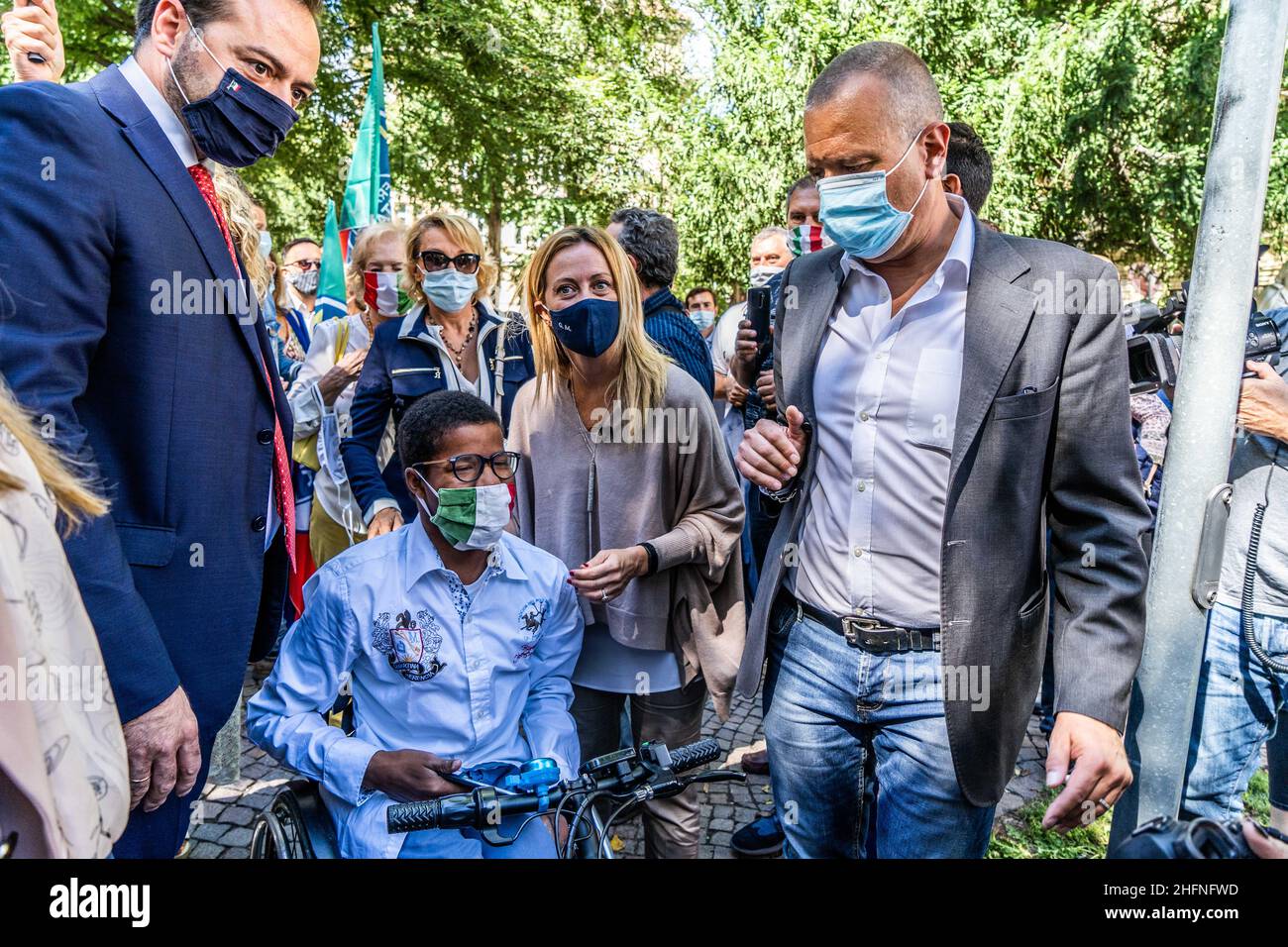 Foto Matteo Groppo/LaPresse 03 settembre 2020 Bolzano, Italia politica ...