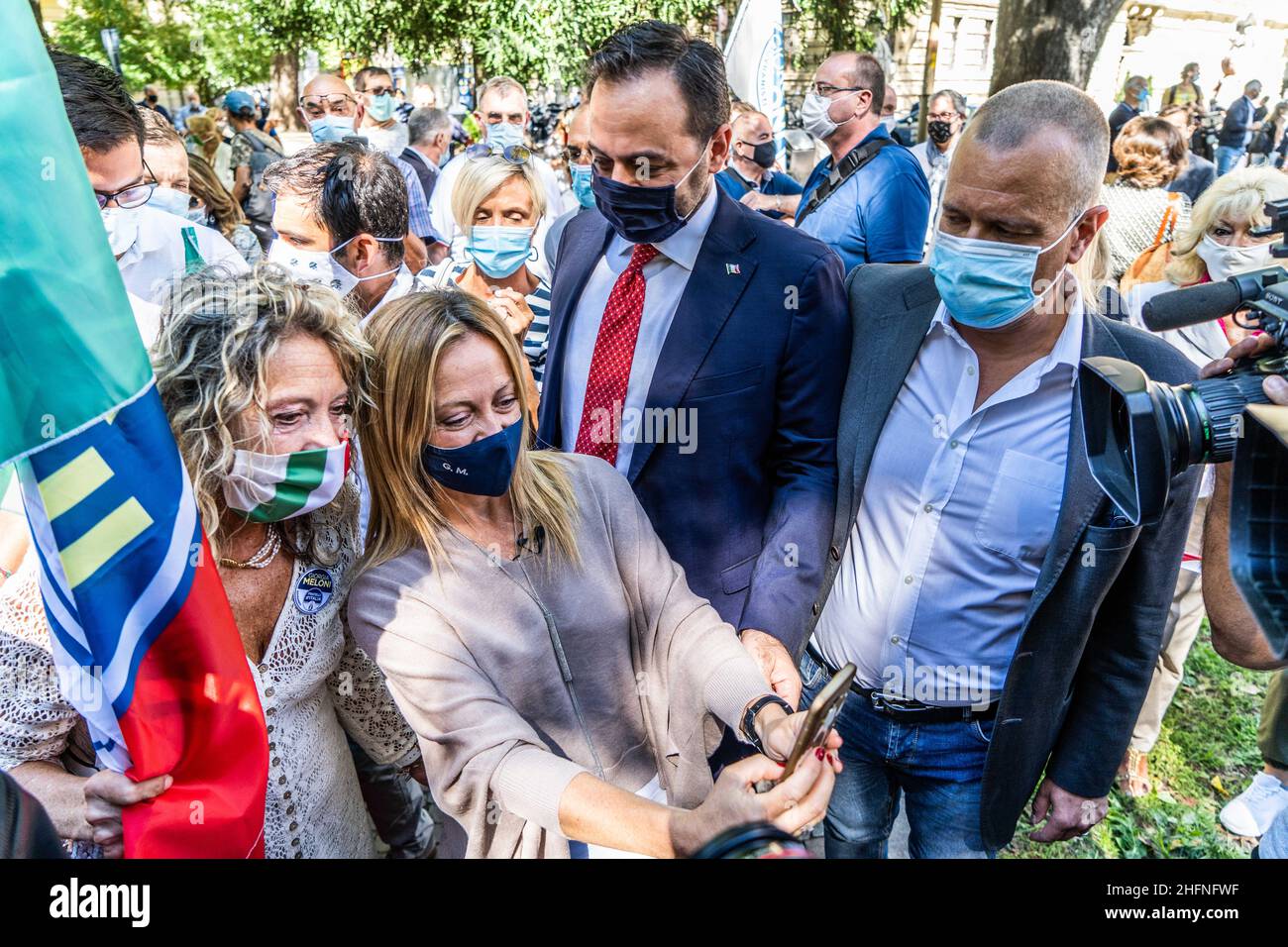 Foto Matteo Groppo/LaPresse 03 settembre 2020 Bolzano, Italia politica ...