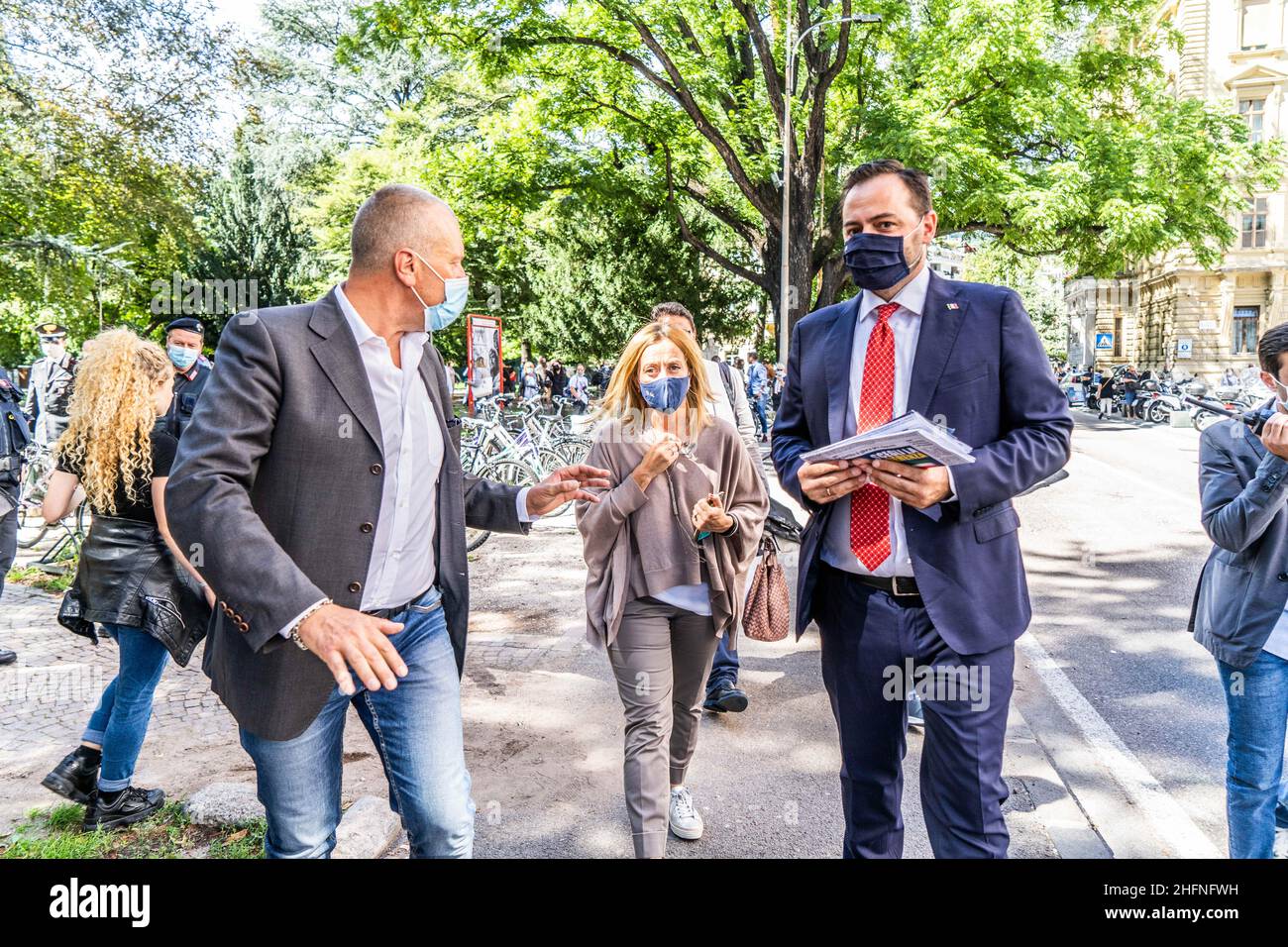 Foto Matteo Groppo/LaPresse 03 settembre 2020 Bolzano, Italia politica ...
