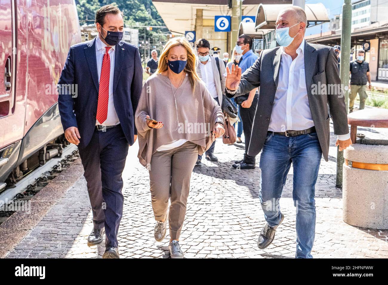Foto Matteo Groppo/LaPresse 03 settembre 2020 Bolzano, Italia politica ...