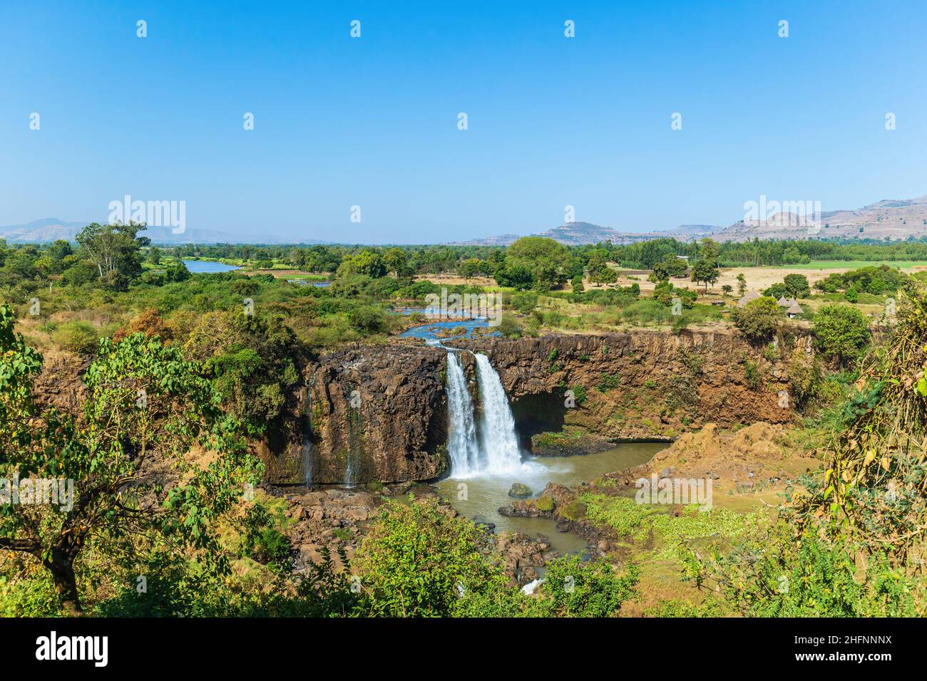 Blue Nile waterfalls, Bahar Dar, Ethiopia, Africa Stock Photo - Alamy
