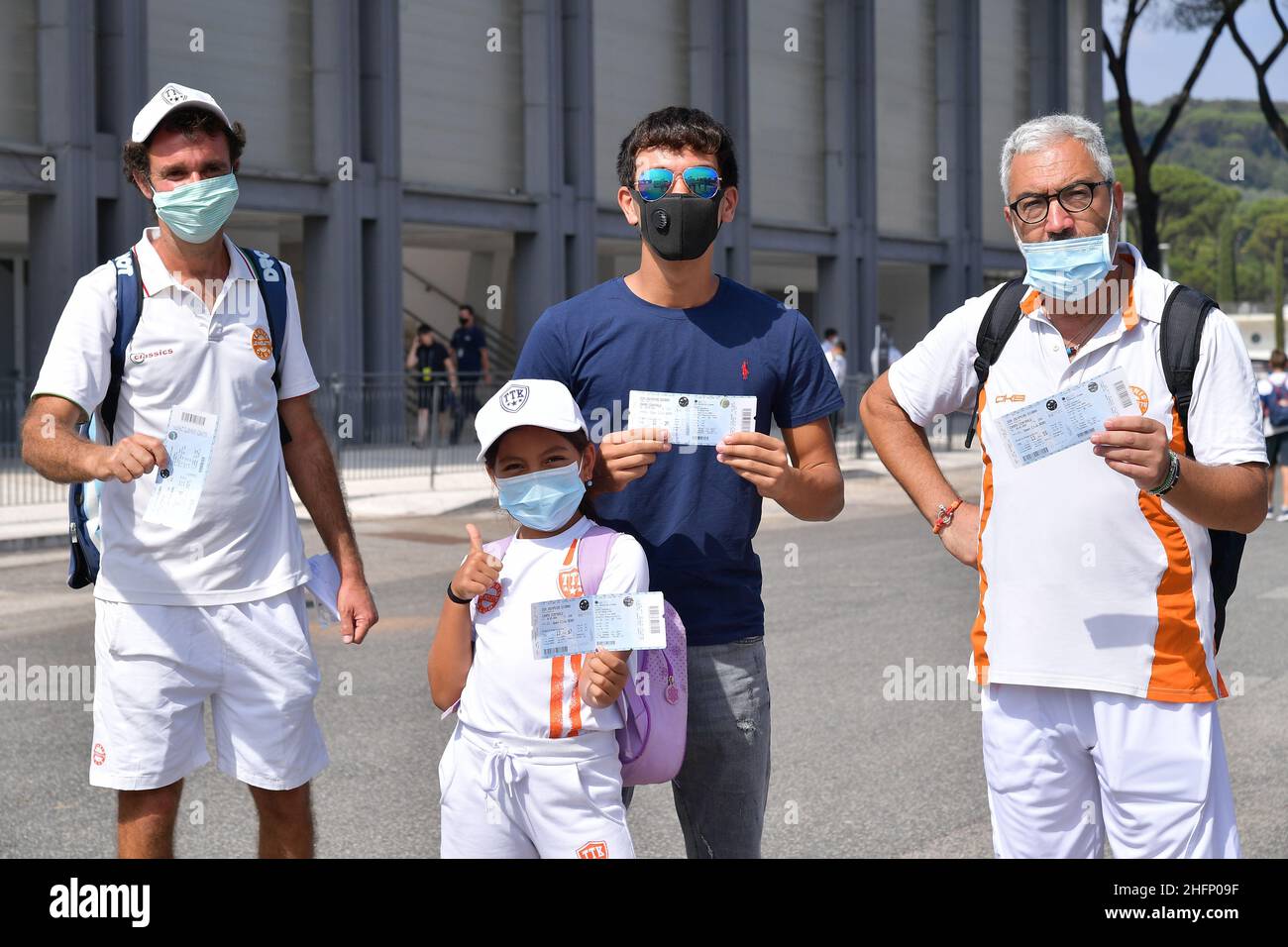 Alfredo Falcone - LaPresse 20/09/2020 Roma (Italy) Sport Tennis people ...
