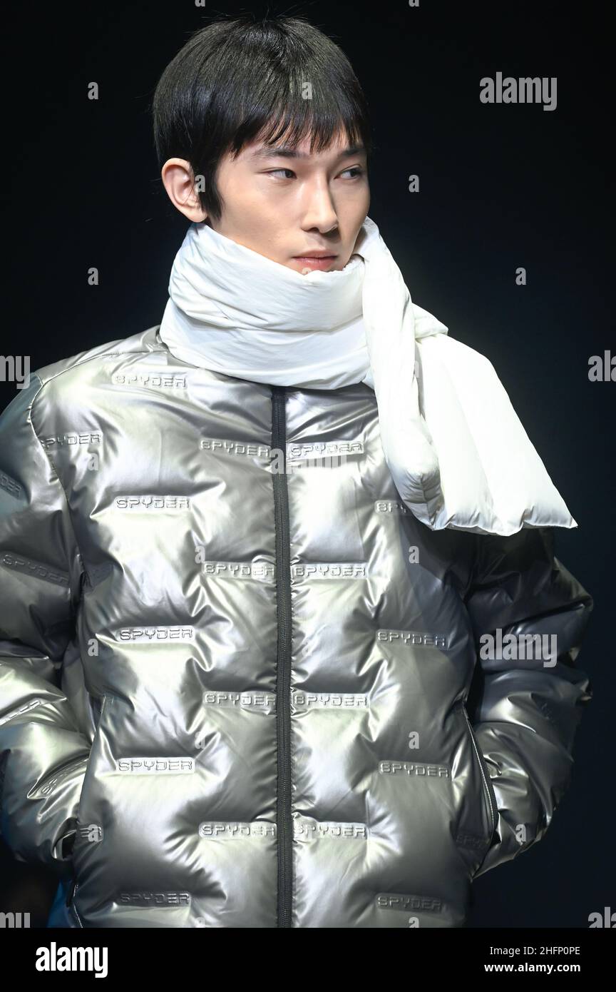 Milan, Italy. 17th Jan, 2022. Milan Fashion Week, Men Fall Winter. 2022 ...