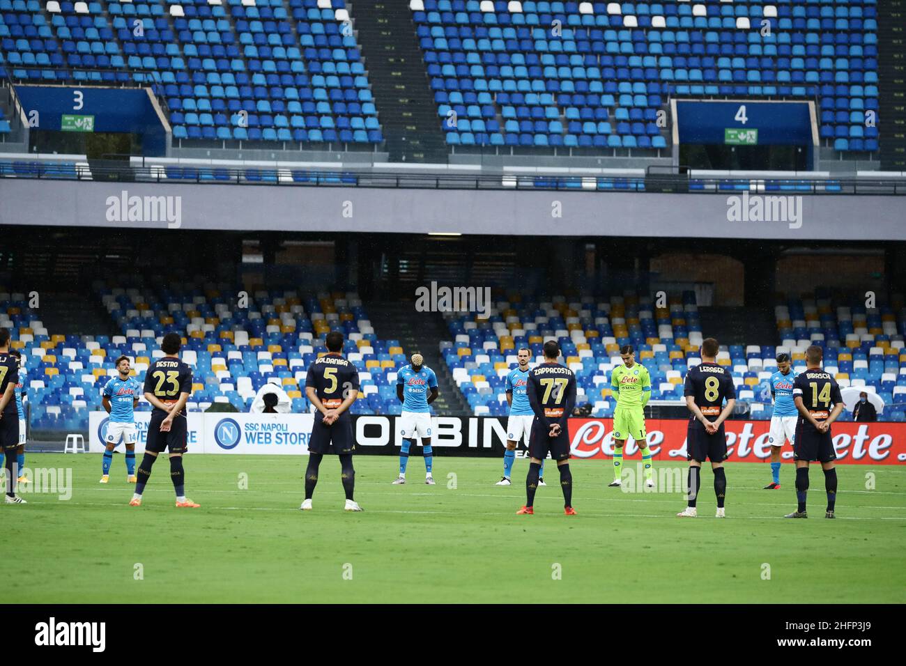 Alessandro Garofalo/LaPresse September 27, 2020 Naples, Italy sport ...
