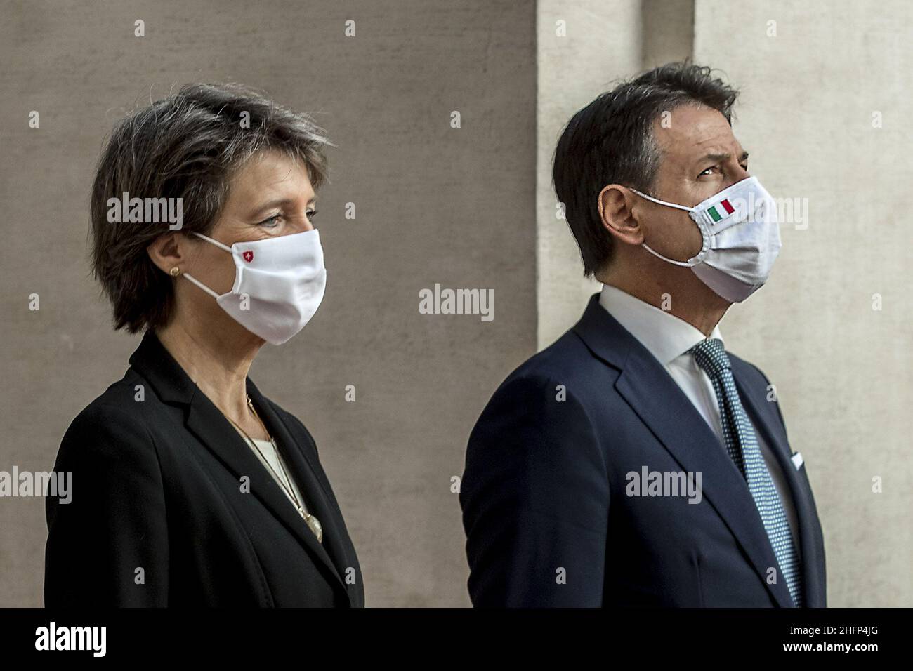 Roberto Monaldo / LaPresse 29-09-2020 Rome (Italy) Chigi palace - Prime ...