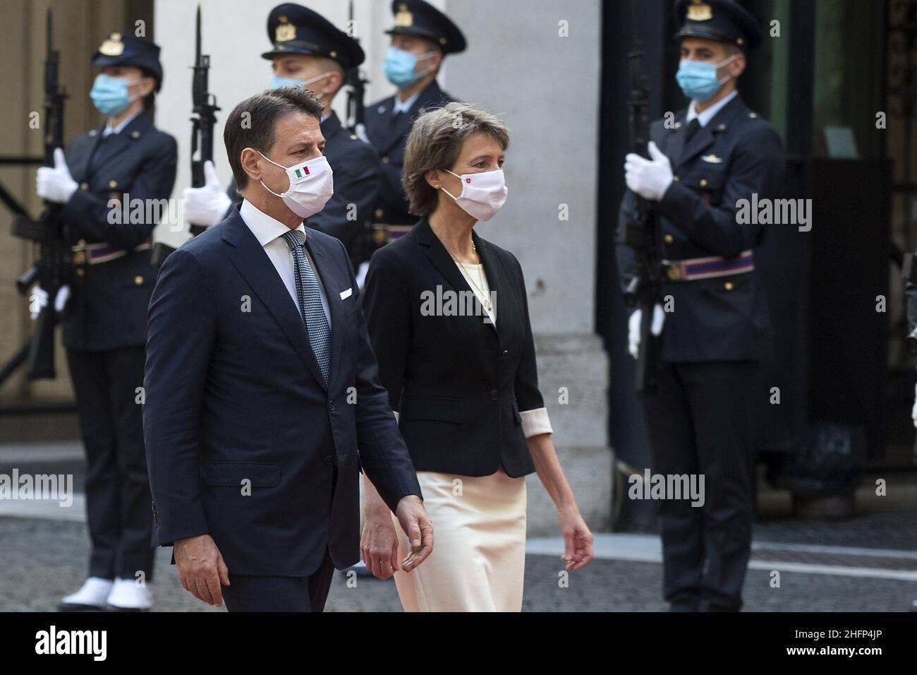 Roberto Monaldo / LaPresse 29-09-2020 Rome (Italy) Chigi palace - Prime ...