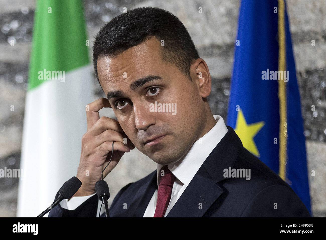Roberto Monaldo / LaPresse 30-09-2020 Rome (Italy) Foreign Minister ...