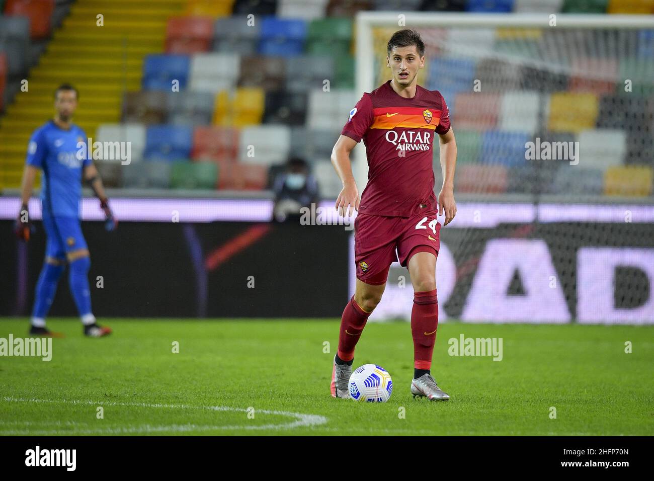 Fabio Rossi/AS Roma/LaPresse 03/10/2020 Udine (Italy) Sport Soccer ...
