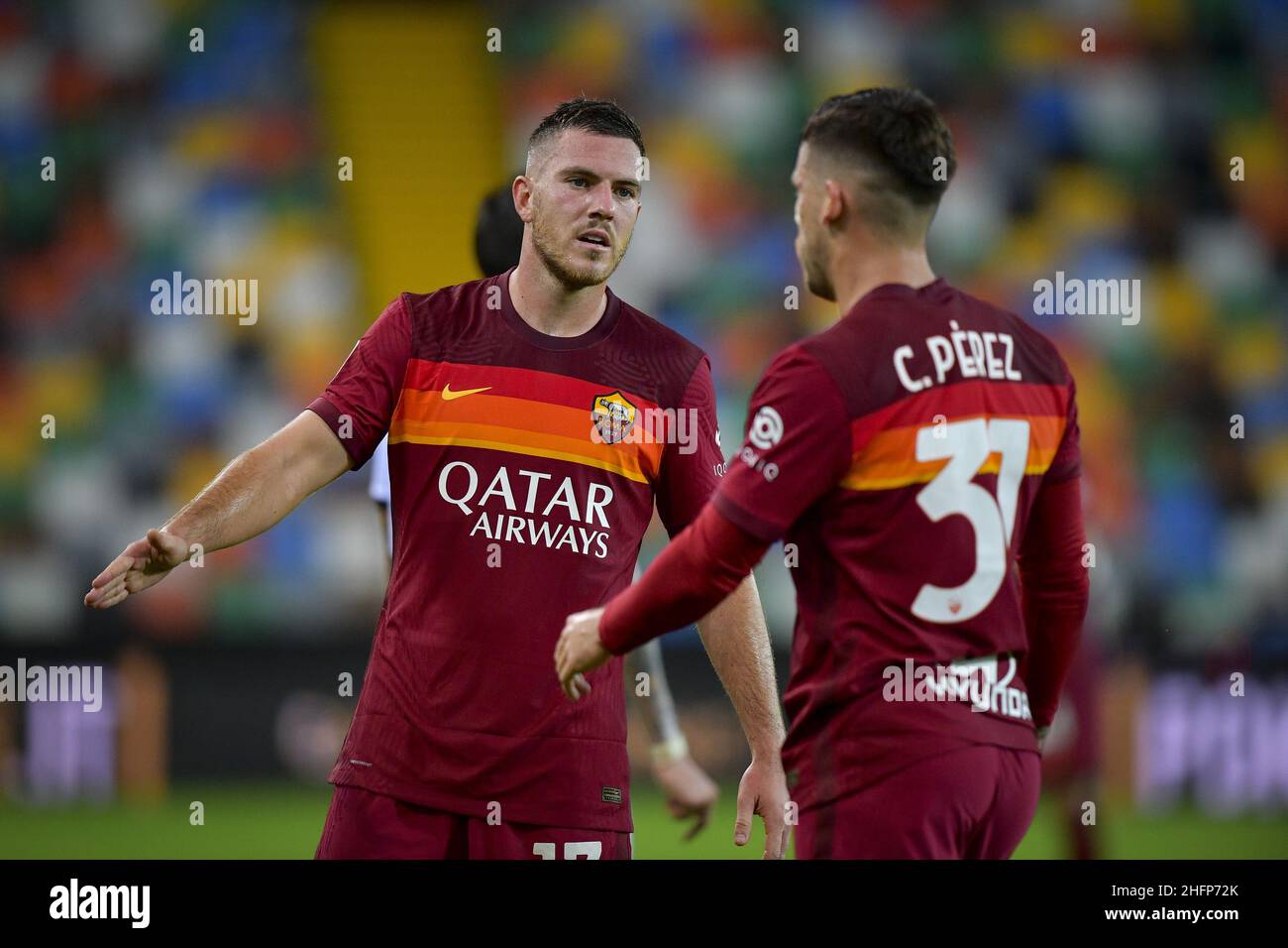 Fabio Rossi/AS Roma/LaPresse 03/10/2020 Udine (Italy) Sport Soccer ...