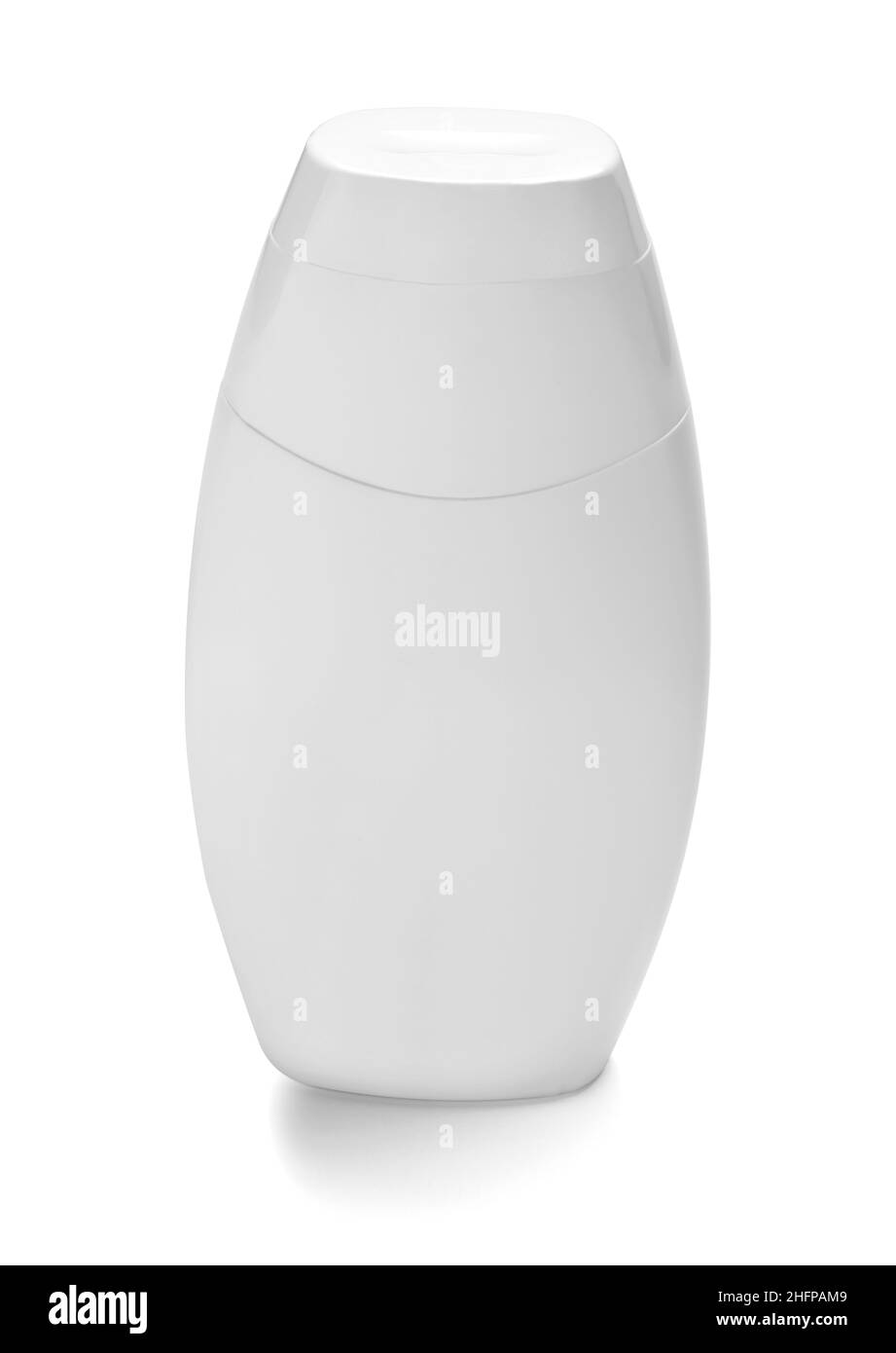 White bottle cosmetic package Cut Out Stock Images & Pictures - Alamy