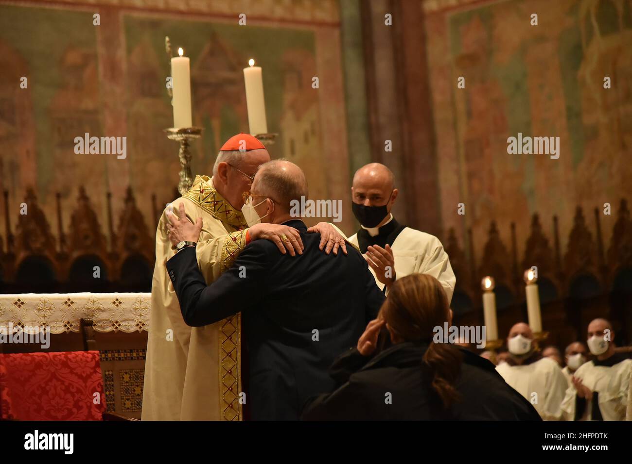 Roberto Settonce/LaPresse 10th October 2020 Assisi - Perugia Italy news ...