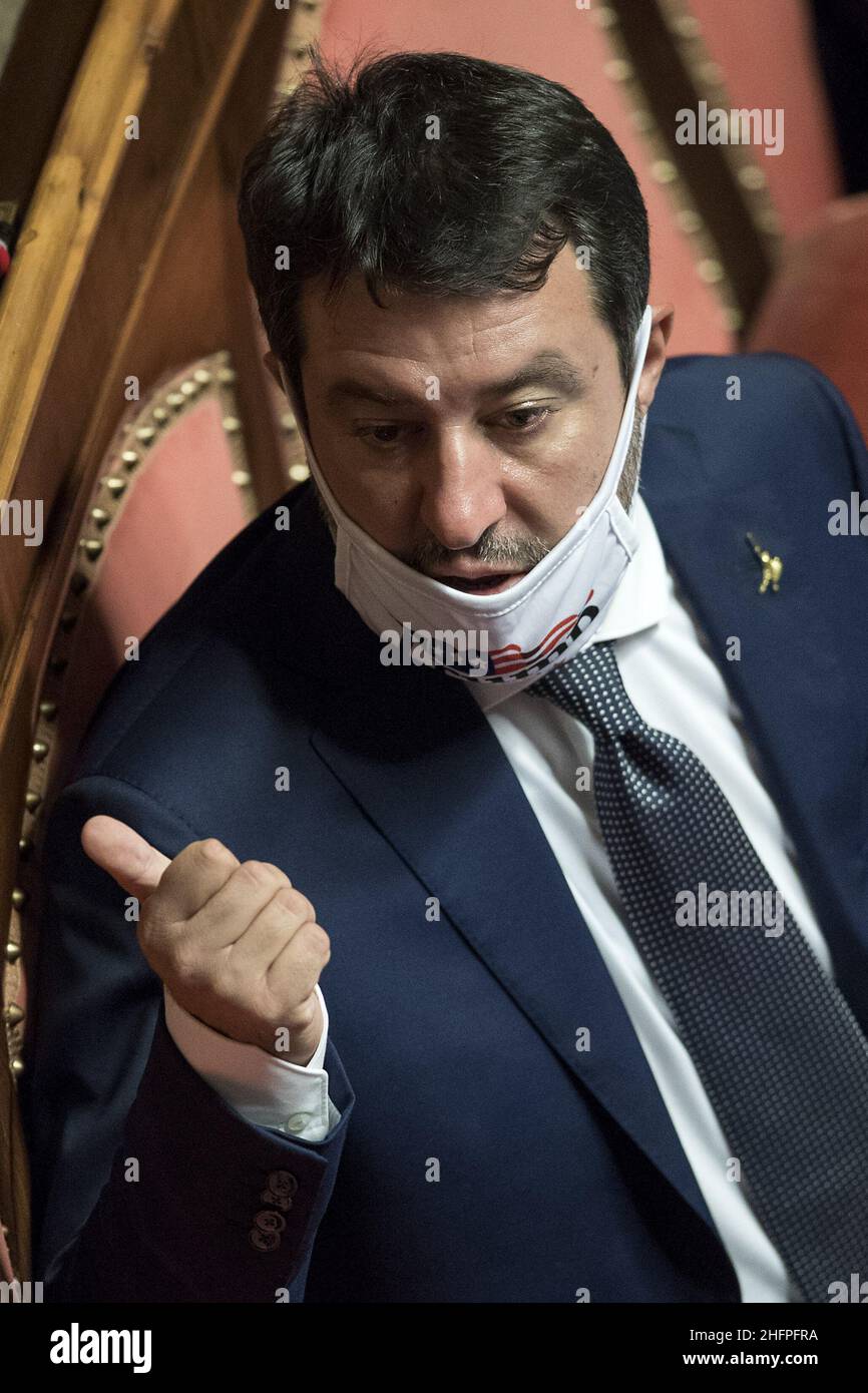 Roberto Monaldo / LaPresse 13-10-2020 Rome (Italy) Senate ...