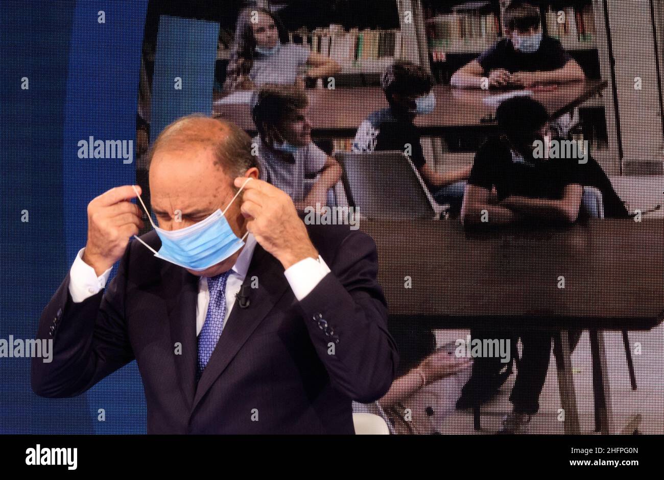 Mauro Scrobogna /LaPresse October 13, 2020 Rome, Italy Politics RAI ...