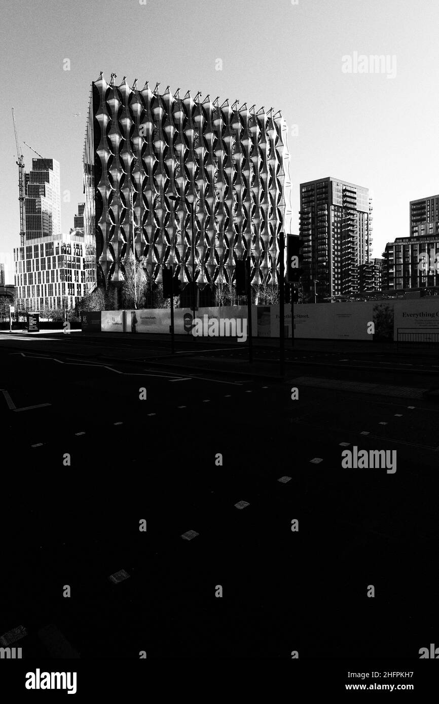 American embassy battersea Black and White Stock Photos & Images - Alamy