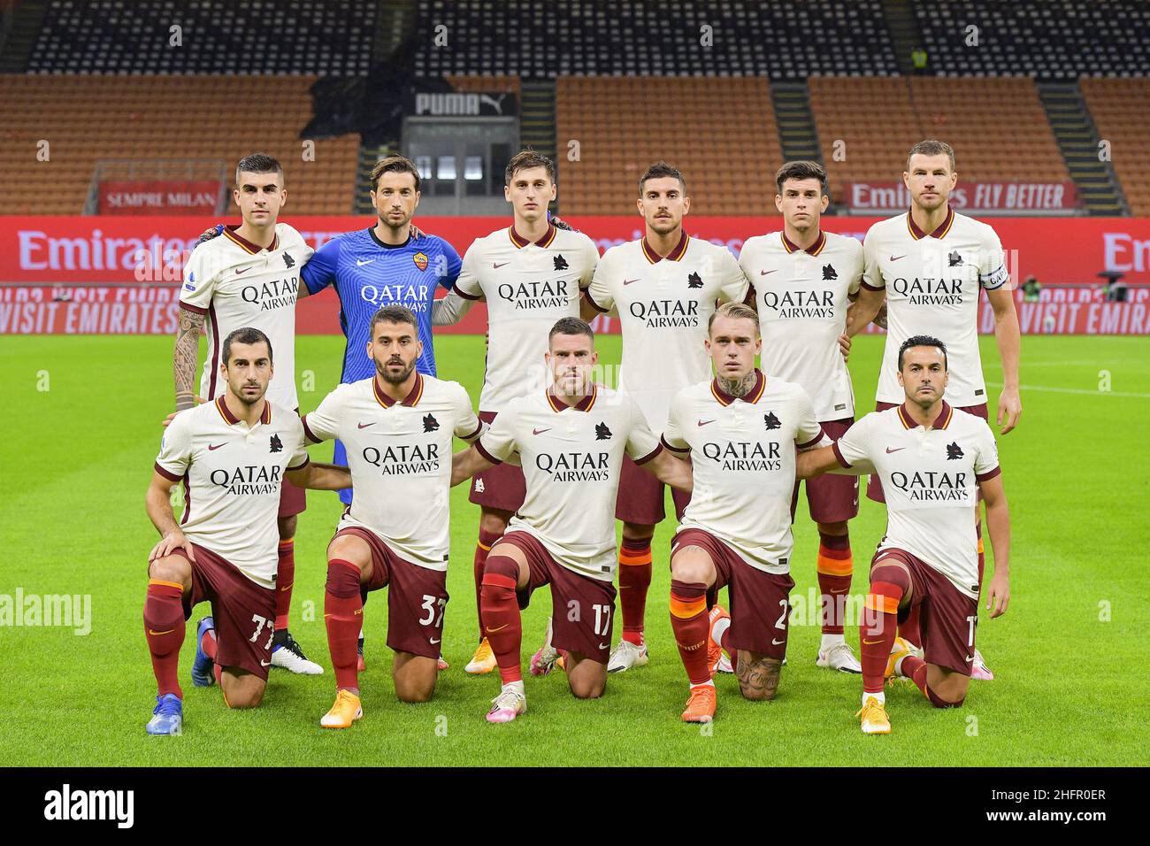 Fabio Rossi/AS Roma/LaPresse 26/10/2020 Milan (Italy) Sport Soccer ...