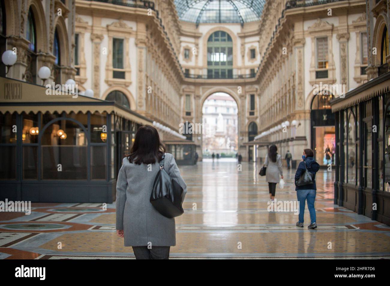 Claudio Furlan - LaPresse 06 November 2020 Milan (Italy) News First day ...