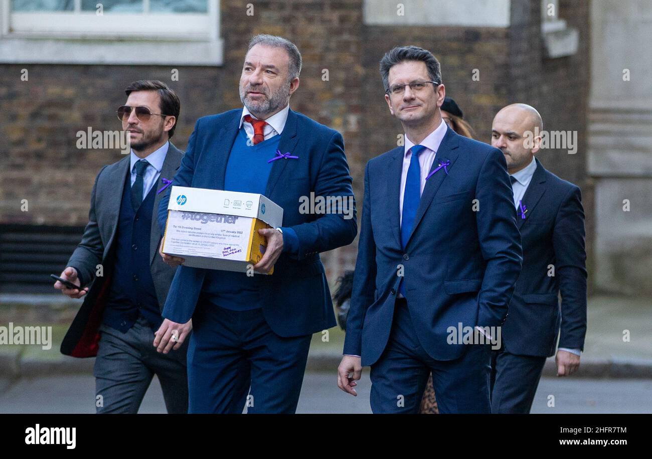 London, England, UK. 17th Jan, 2022. Conservative MP STEVE BAKER joins ...