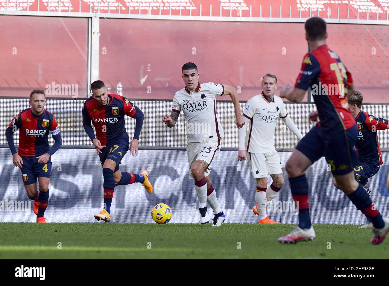 Fabio Rossi/AS Roma/LaPresse 08/11/2020 Genova (Italy) Sport Soccer ...