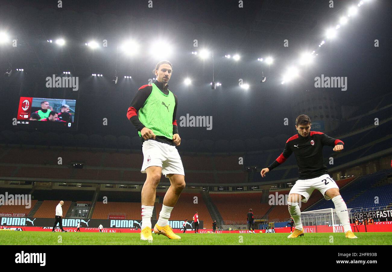 LaPresse - Spada November 08 , 2020 Milan ( Italy ) Sport Soccer A.C ...