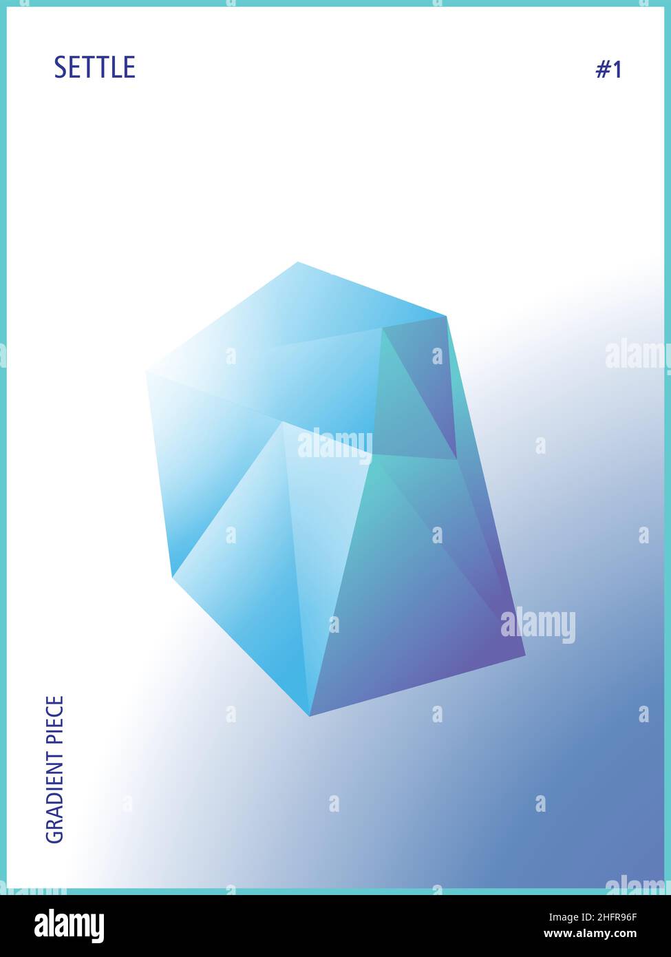 Gradient poster hi-res stock photography and images - Alamy