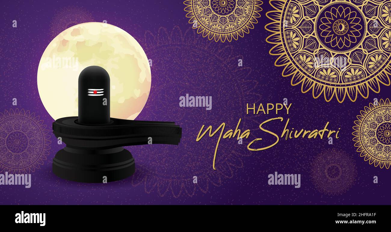 Shivling india Stock Vector Images - Alamy